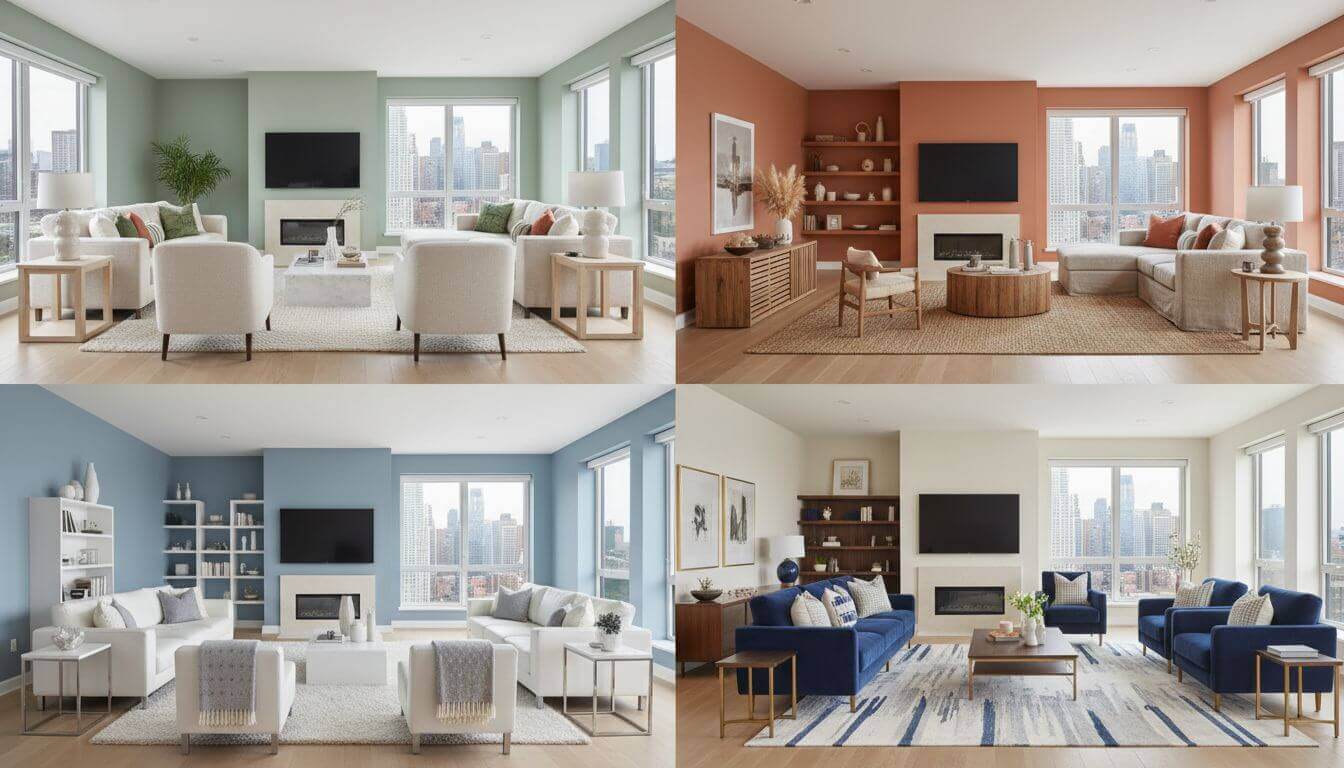 AI Color Schemes for Interior Design 2025 | DecorAI